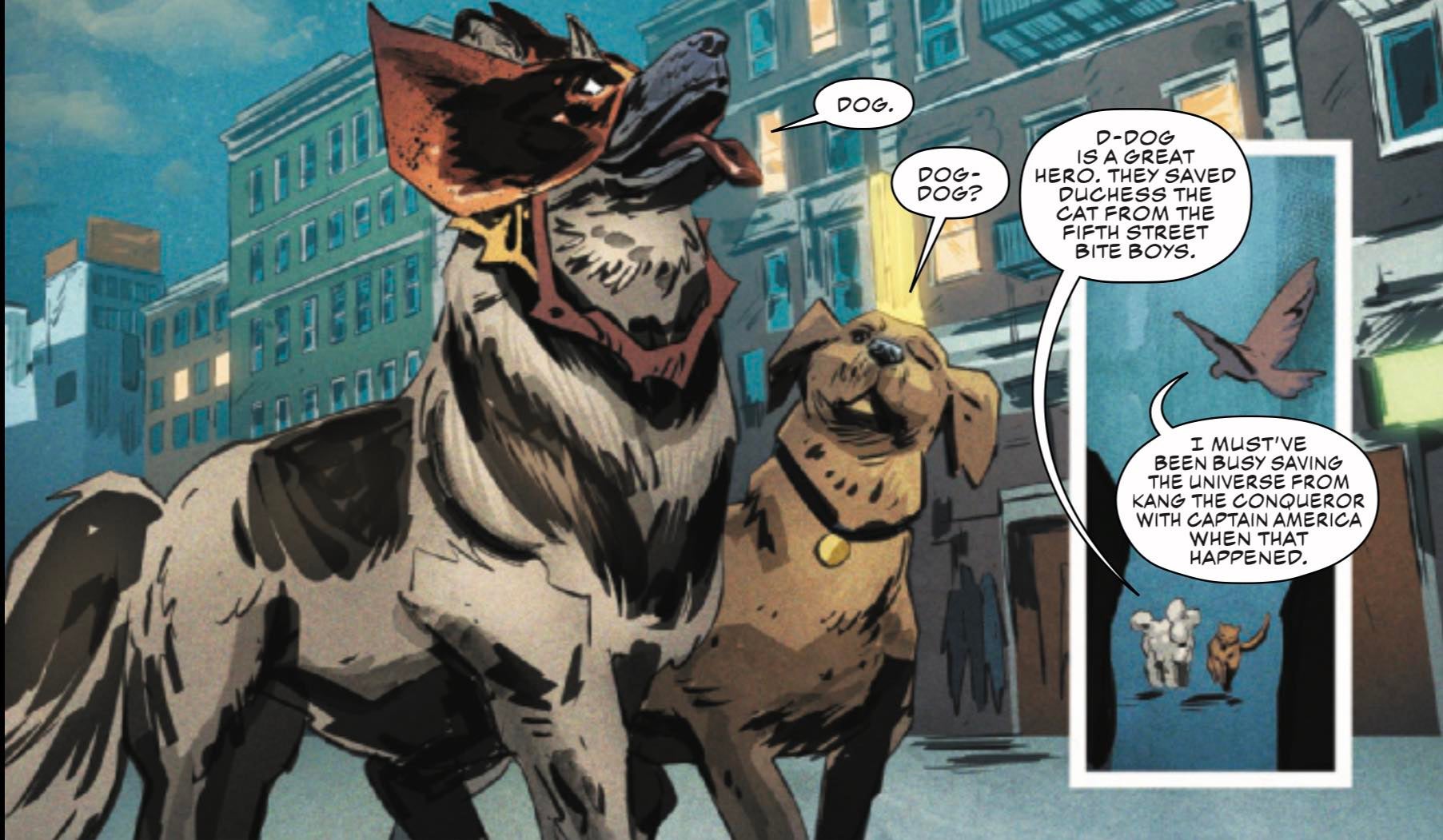 Meet Marvel's most adorable new hero (and goodest doggo), D-Dog | Popverse