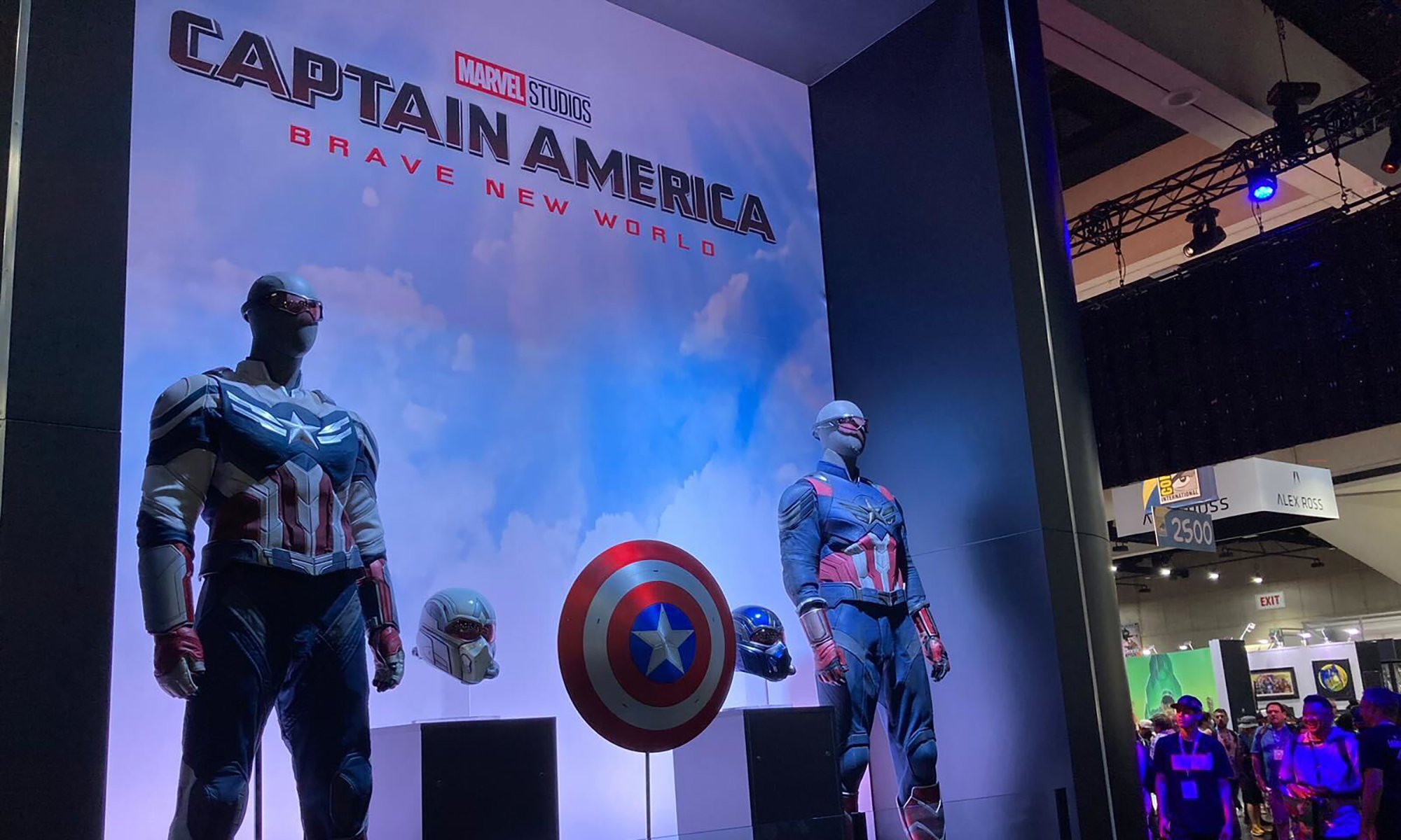An up-close look at Captain America: Brave New World's helmets for Cap ...