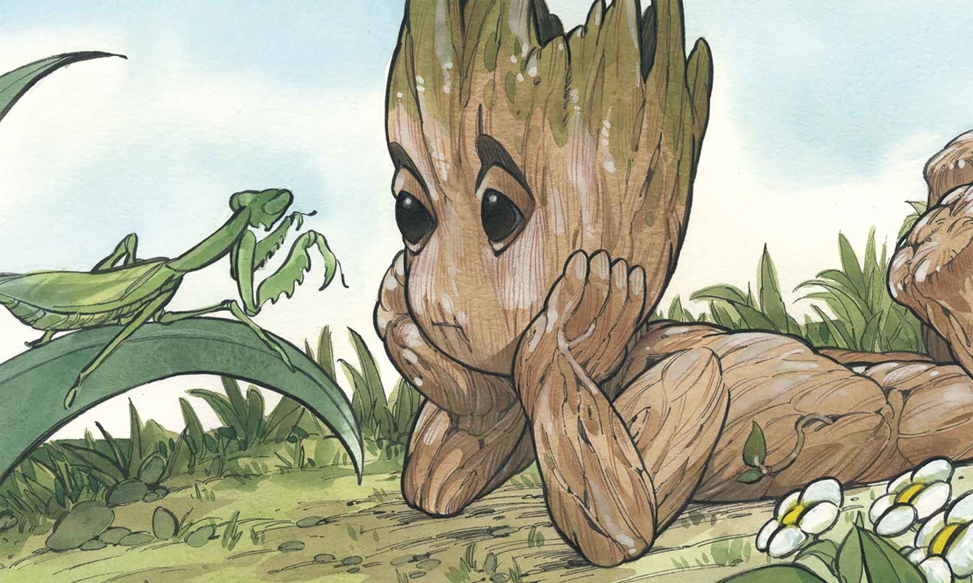 Groot's roots; Marvel shares the untold story of Groot's early days ...