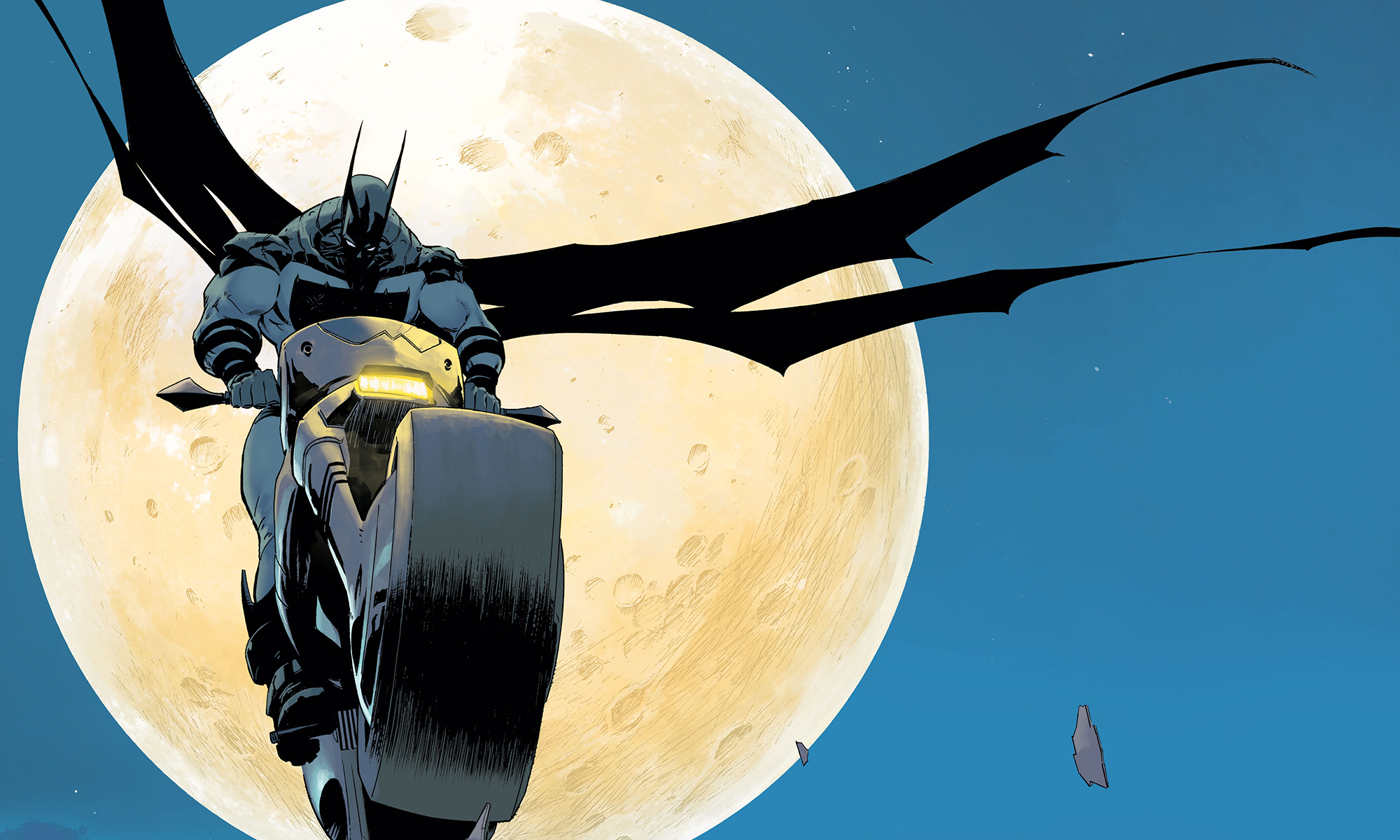 Absolute Batman, with his massive axe and chest emblem, is the #1 comic ...