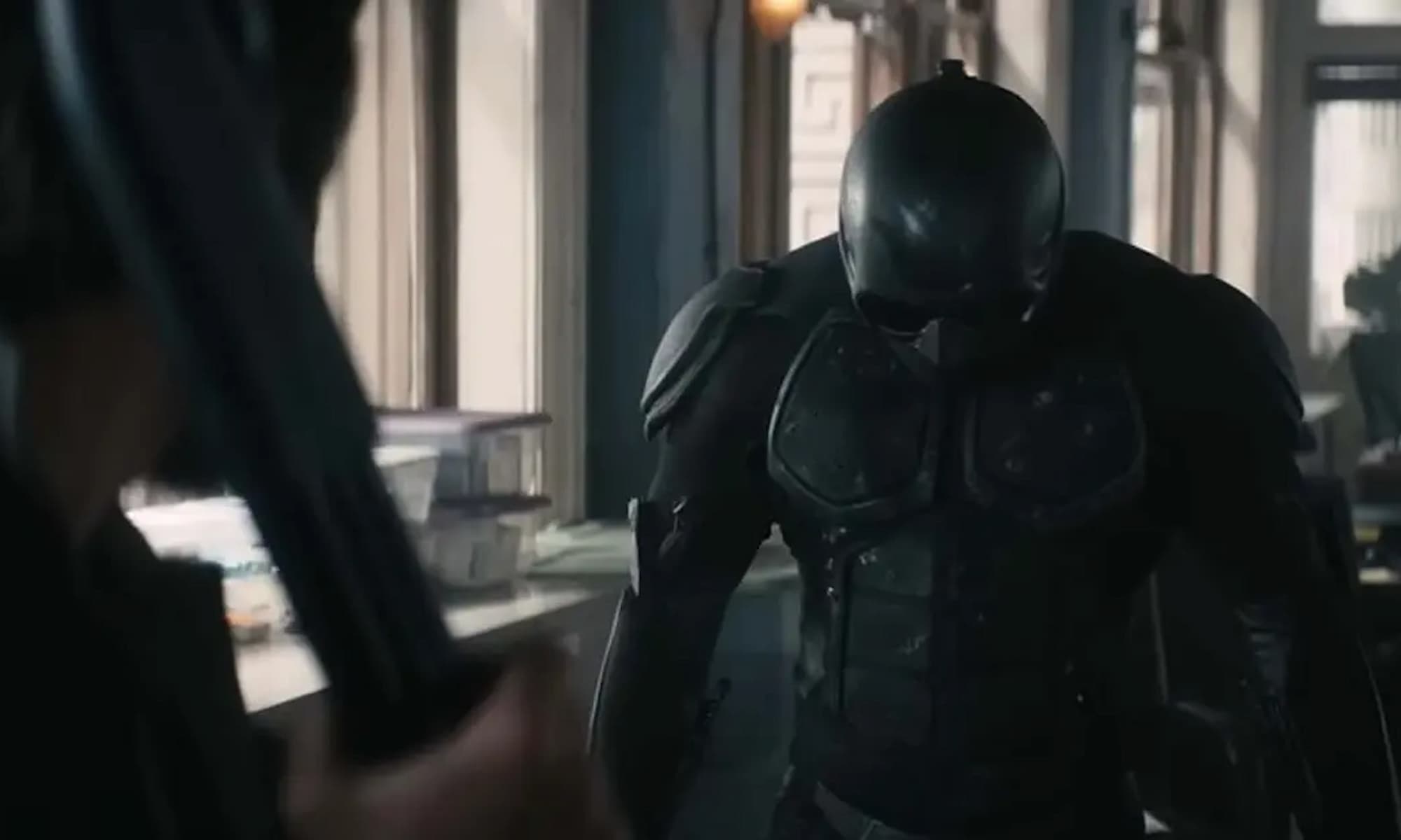 The writers of The Boys keep finding new weaknesses for Black Noir in a ...