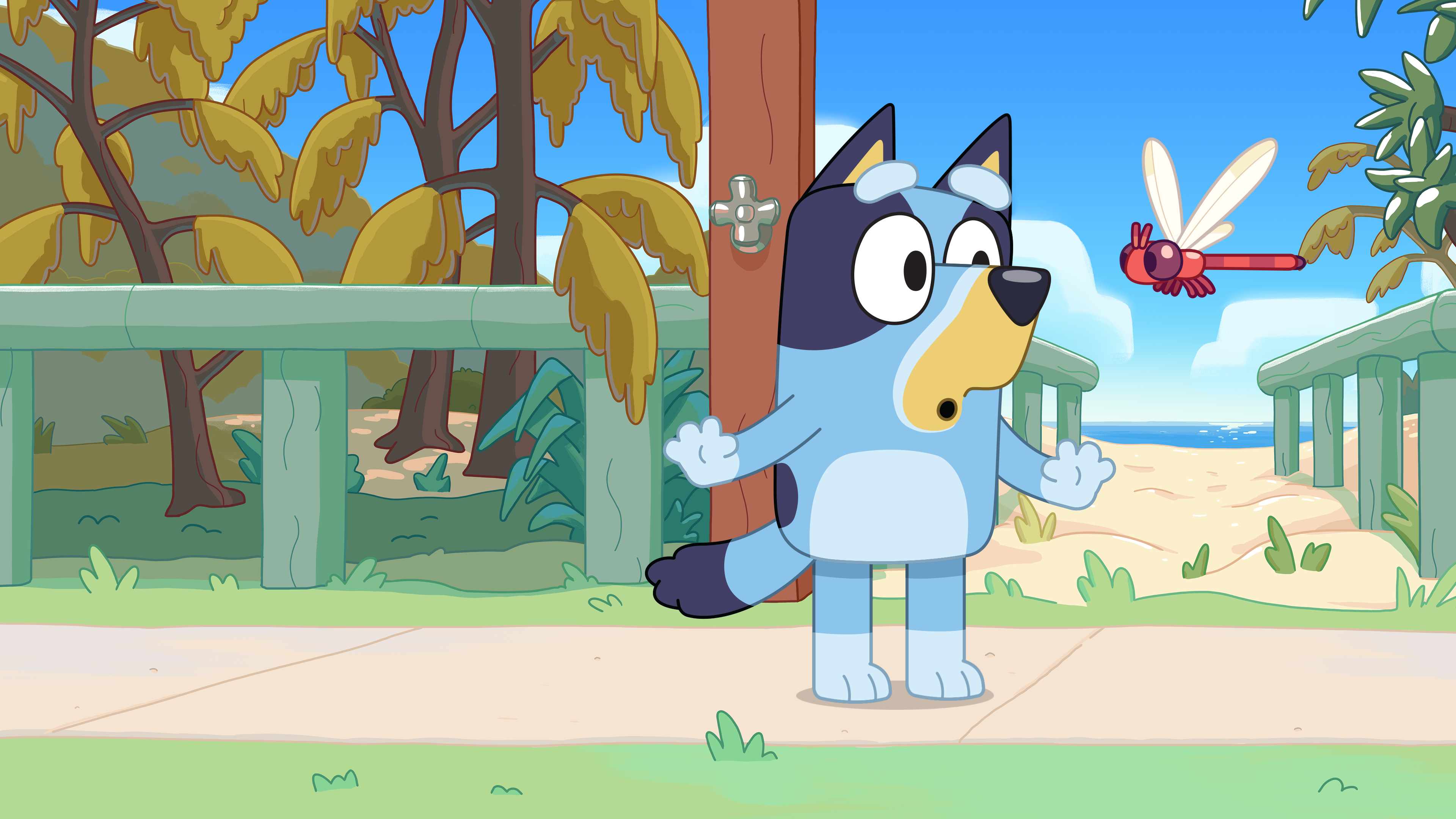 I would take a tactical wee if Bluey crosses over with Hazbin Hotel ...