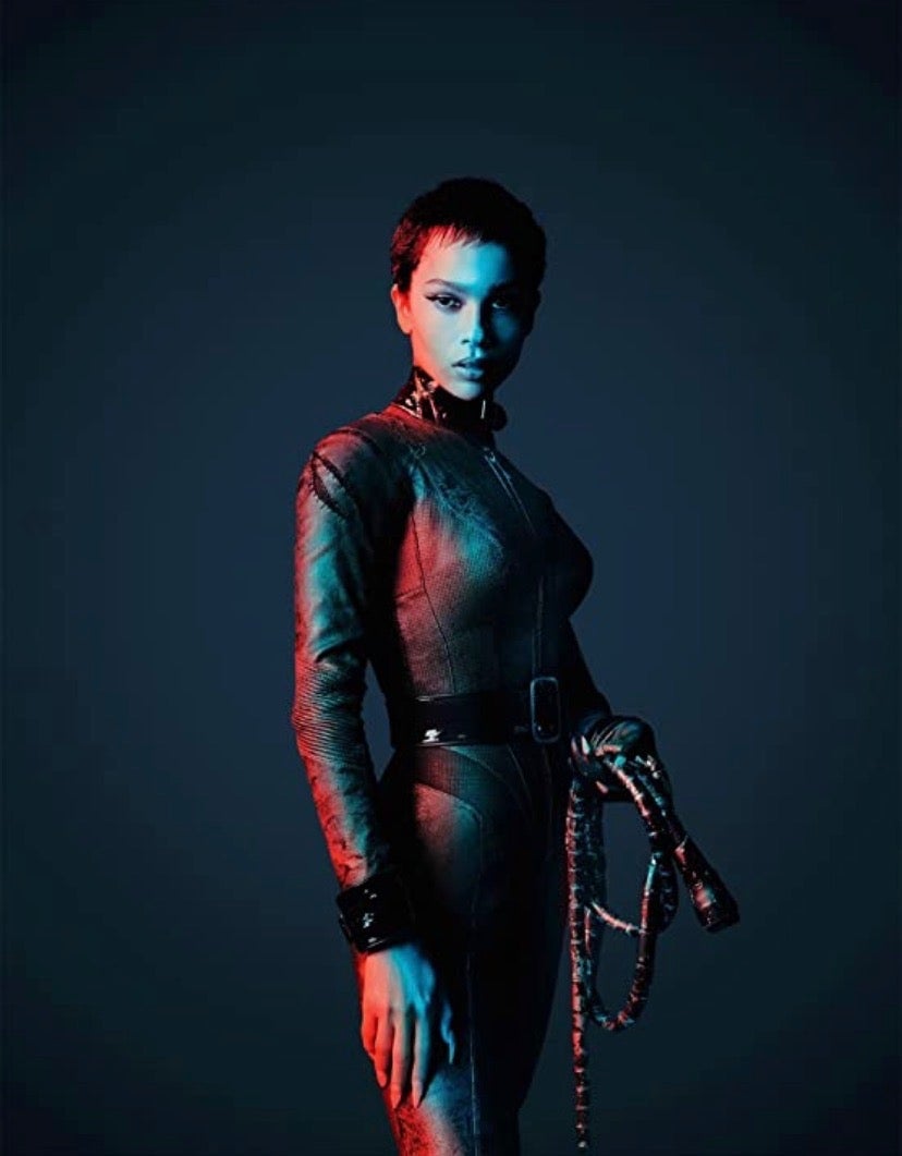 Catwoman Makeup Zoe Kravitz 7115