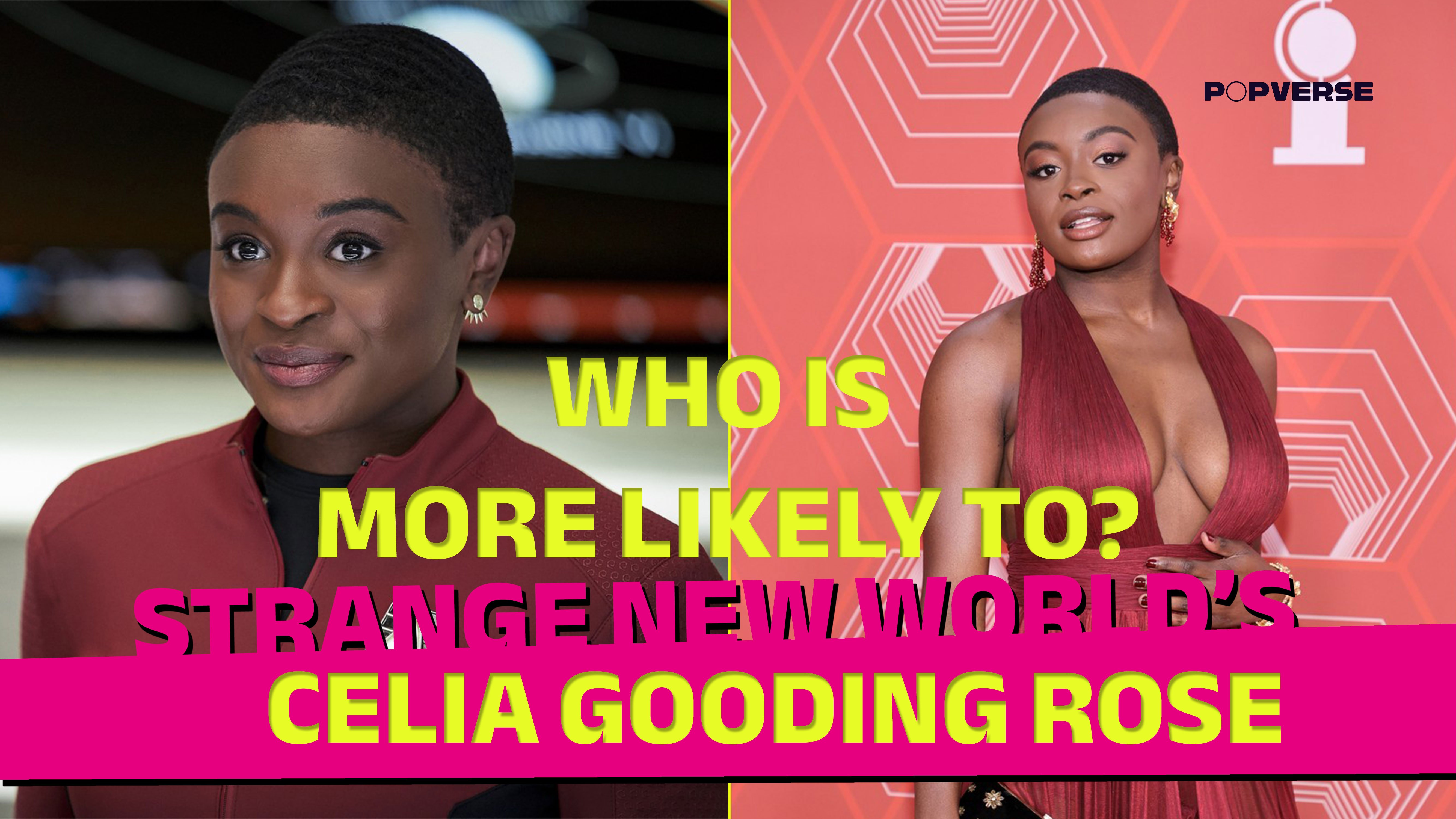 Uhura or Celia: We play Who Is More Likely To? with Star Trek: Strange New Worlds' Celia Rose ...