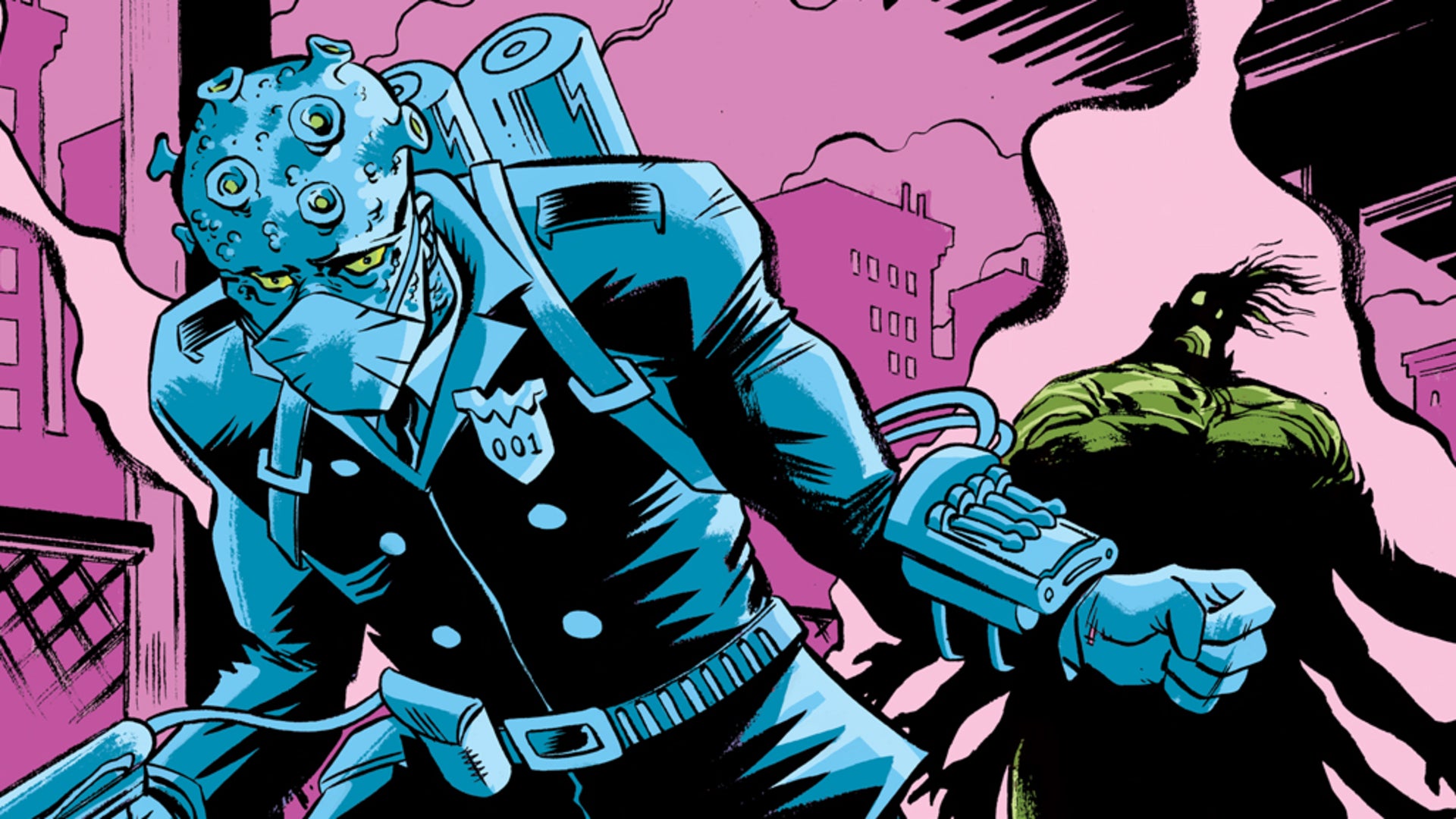 COVID Cop: Dean Haspiel introduces a satirical hero for the pandemic ...