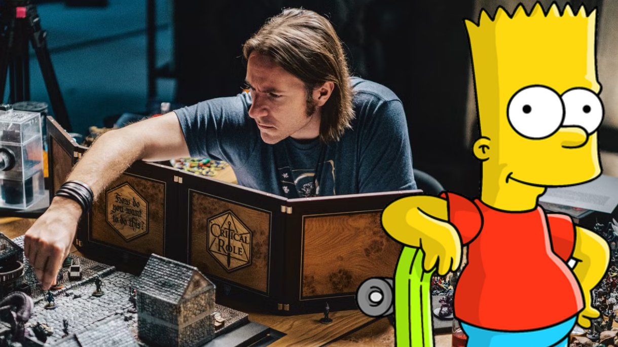 Critical Role star Matt Mercer knows how to work Bart Simpson into a ...