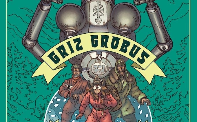 Comic artist Simon Roy returns to his webcomic roots with Griz Grobus ...