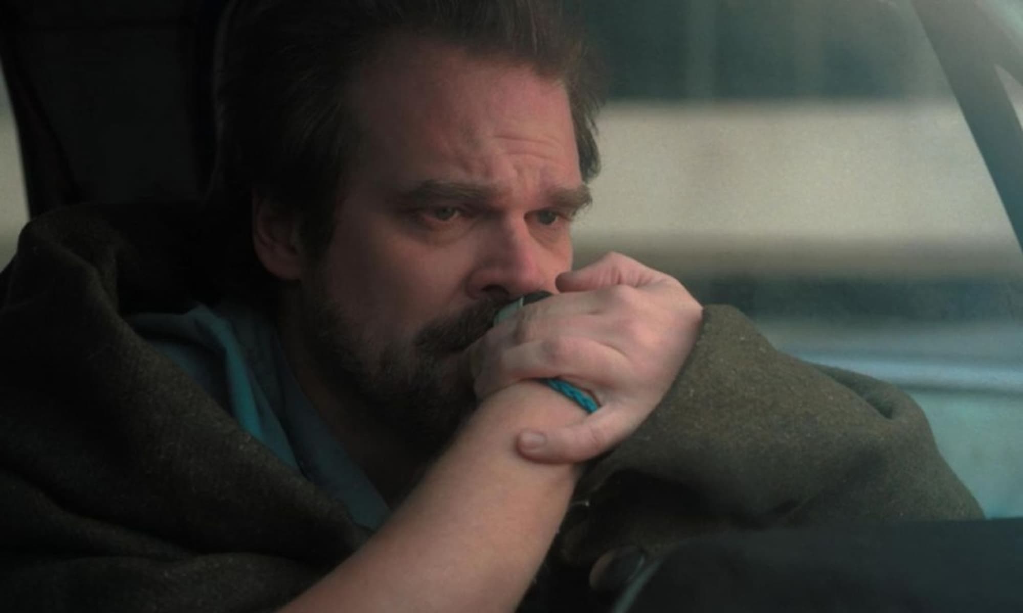 David Harbour discusses the "profound" table read for Netflix's ...
