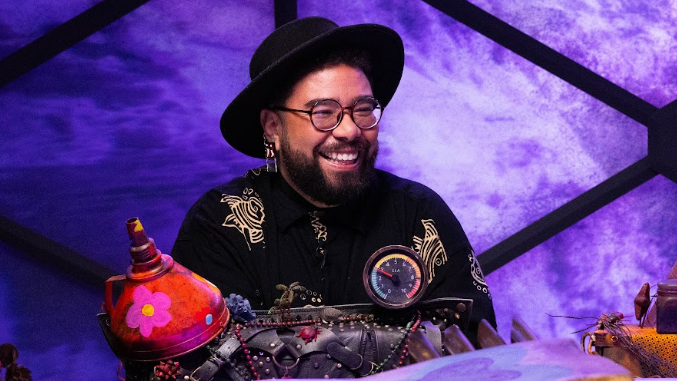 Dimension 20's Oscar Montoya is playing a drag queen, but isn't trying ...