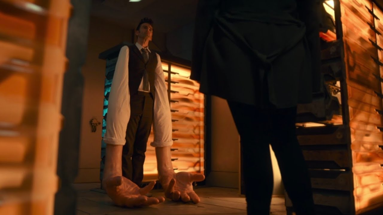 Doctor Who's giant arms required two people to lift, according to ...