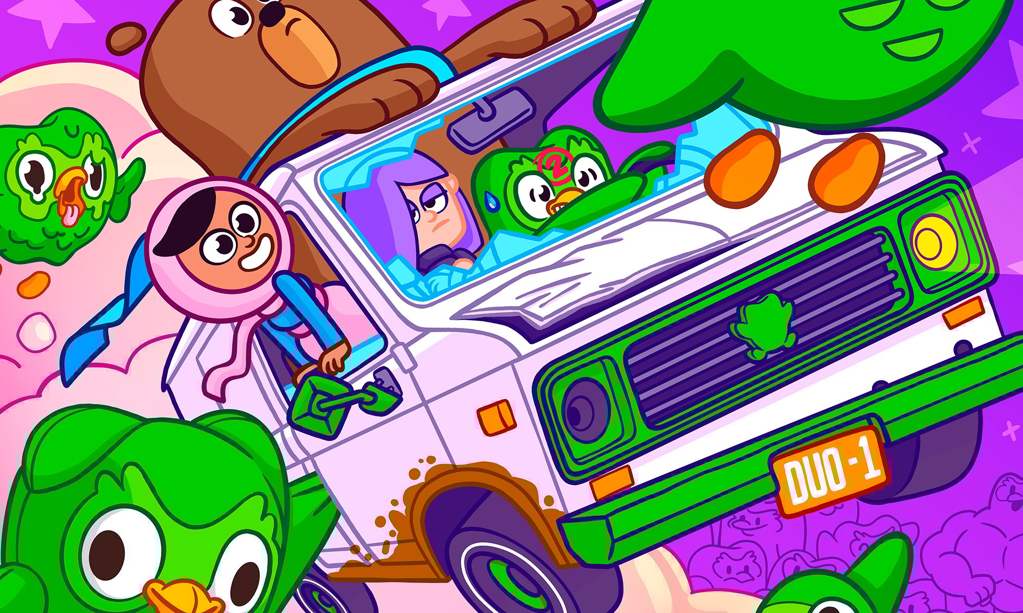 The Duolingo mascots Duo the Owl and Lily are coming to NYCC 2024 - and ...