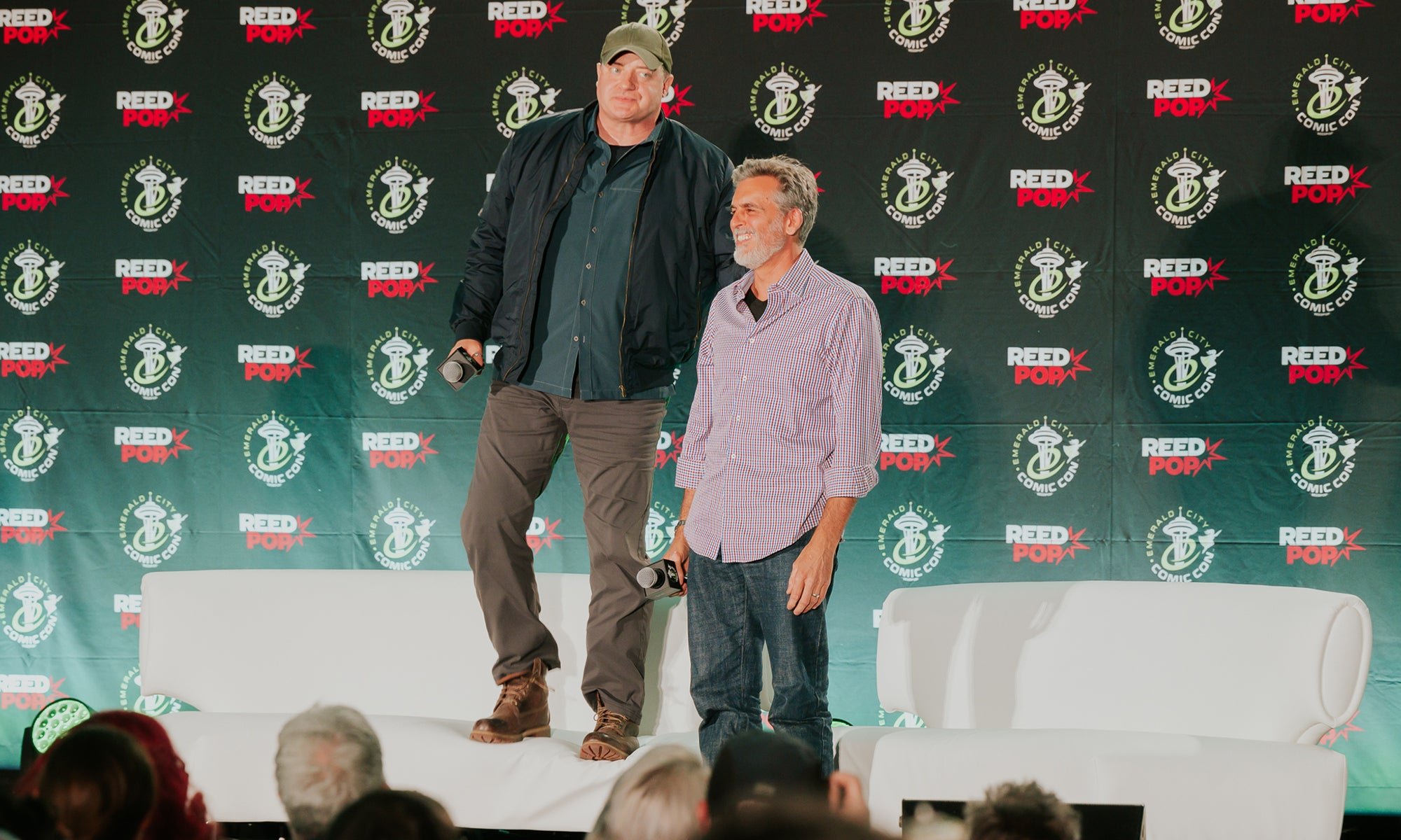 Brendan Fraser and Oded Fehr reminisce about The Mummy at their reunion ...