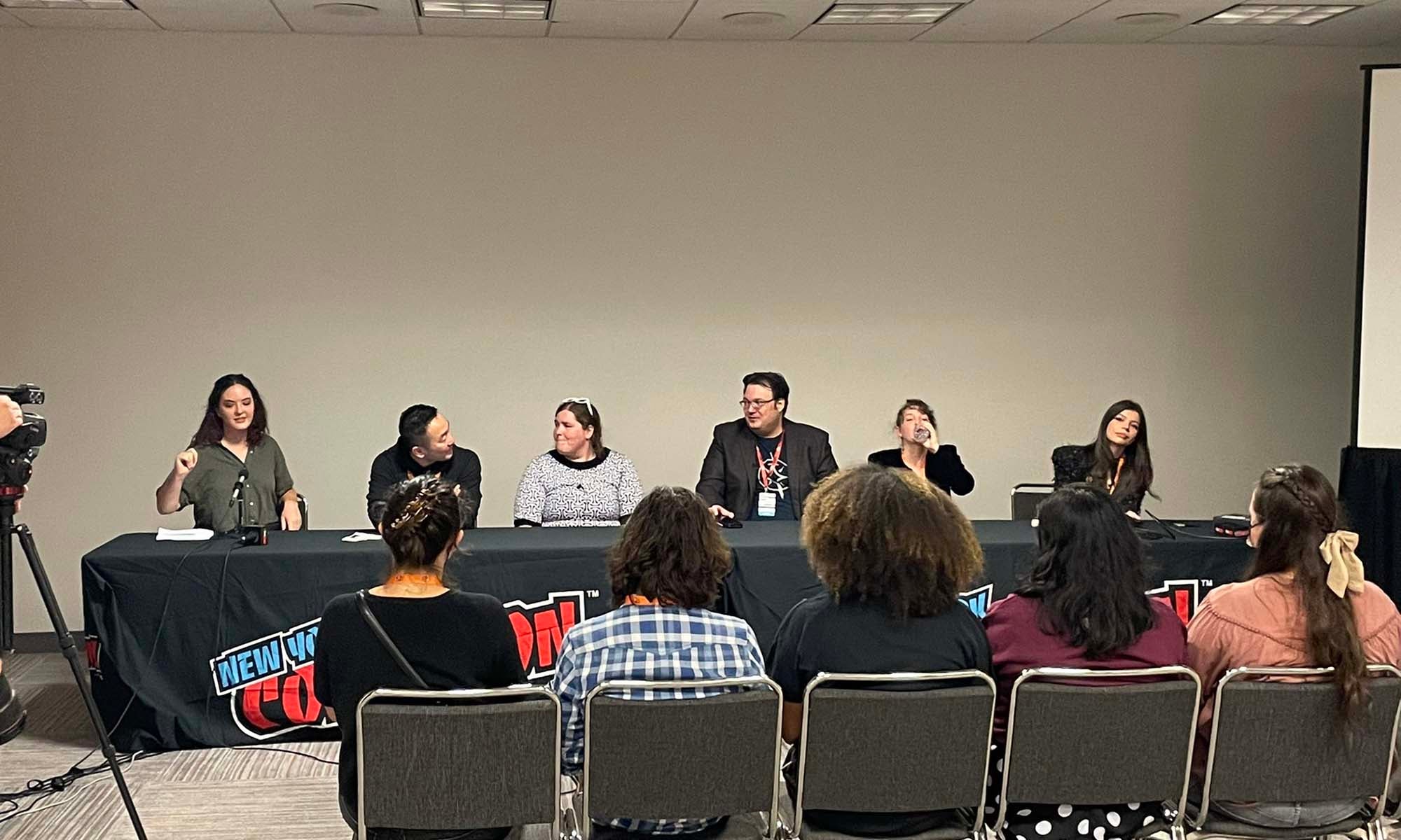 Watch as Brandon Sanderson, Alex Aster, Alina Boyden, Wesley Chu, and ...