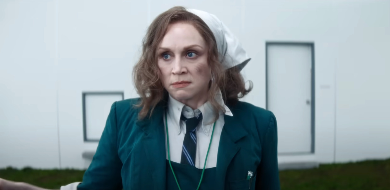 Game of Thrones' Gwendoline Christie swore off combat scenes after that show, then Ben Stiller ...