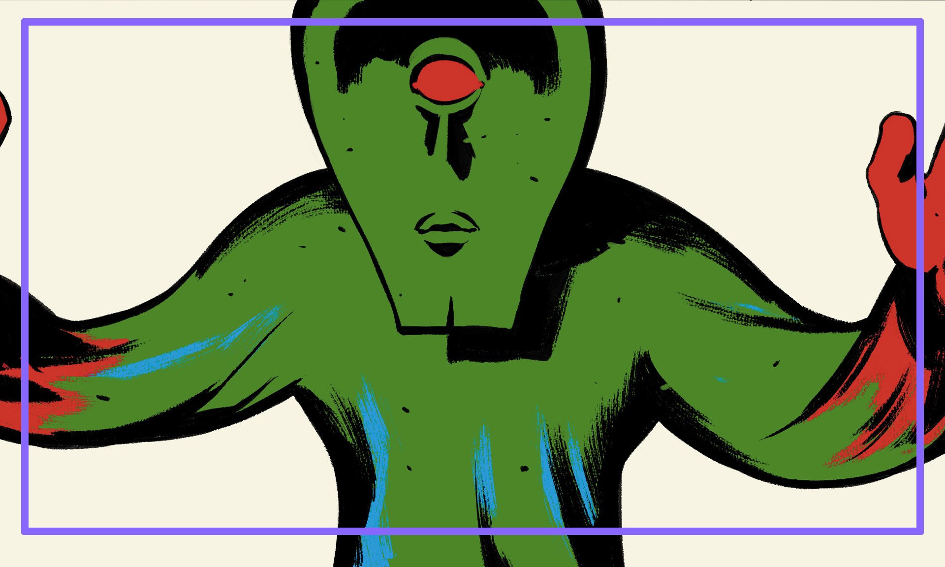 Javier Rodriguez's art style for DC's Absolute Martian Manhunter is as ...