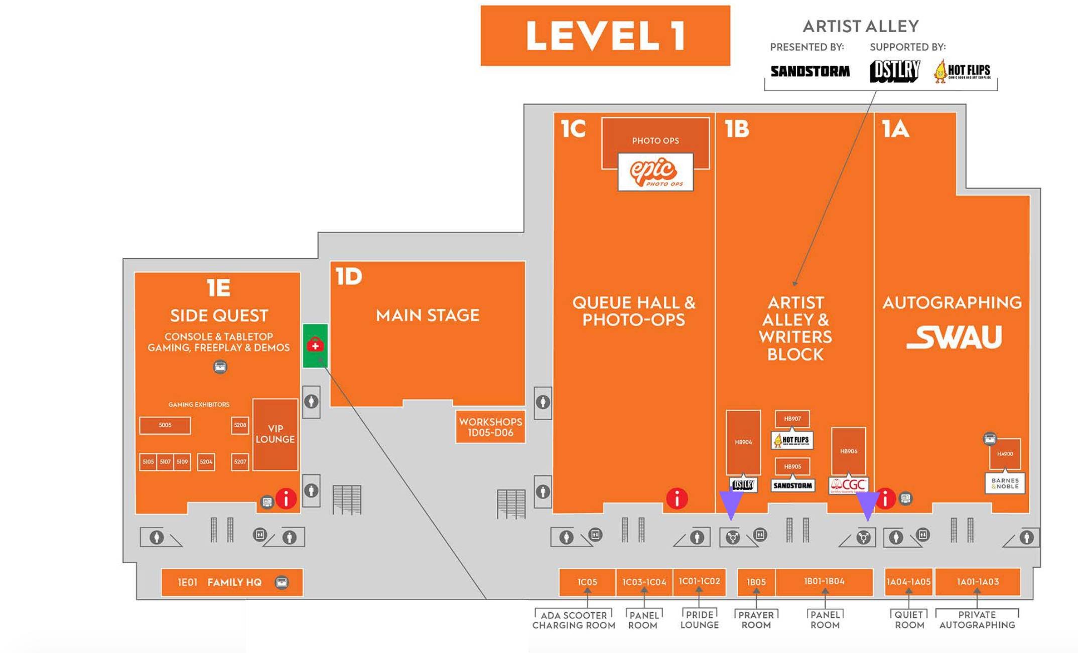 Javits Convention Center Floor Plan