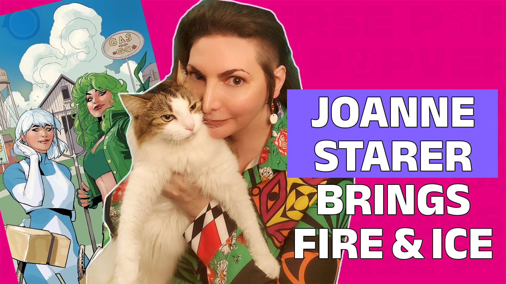 Who are DC's Fire and Ice? Joanne Starer tells all on Enter the Popverse | Popverse
