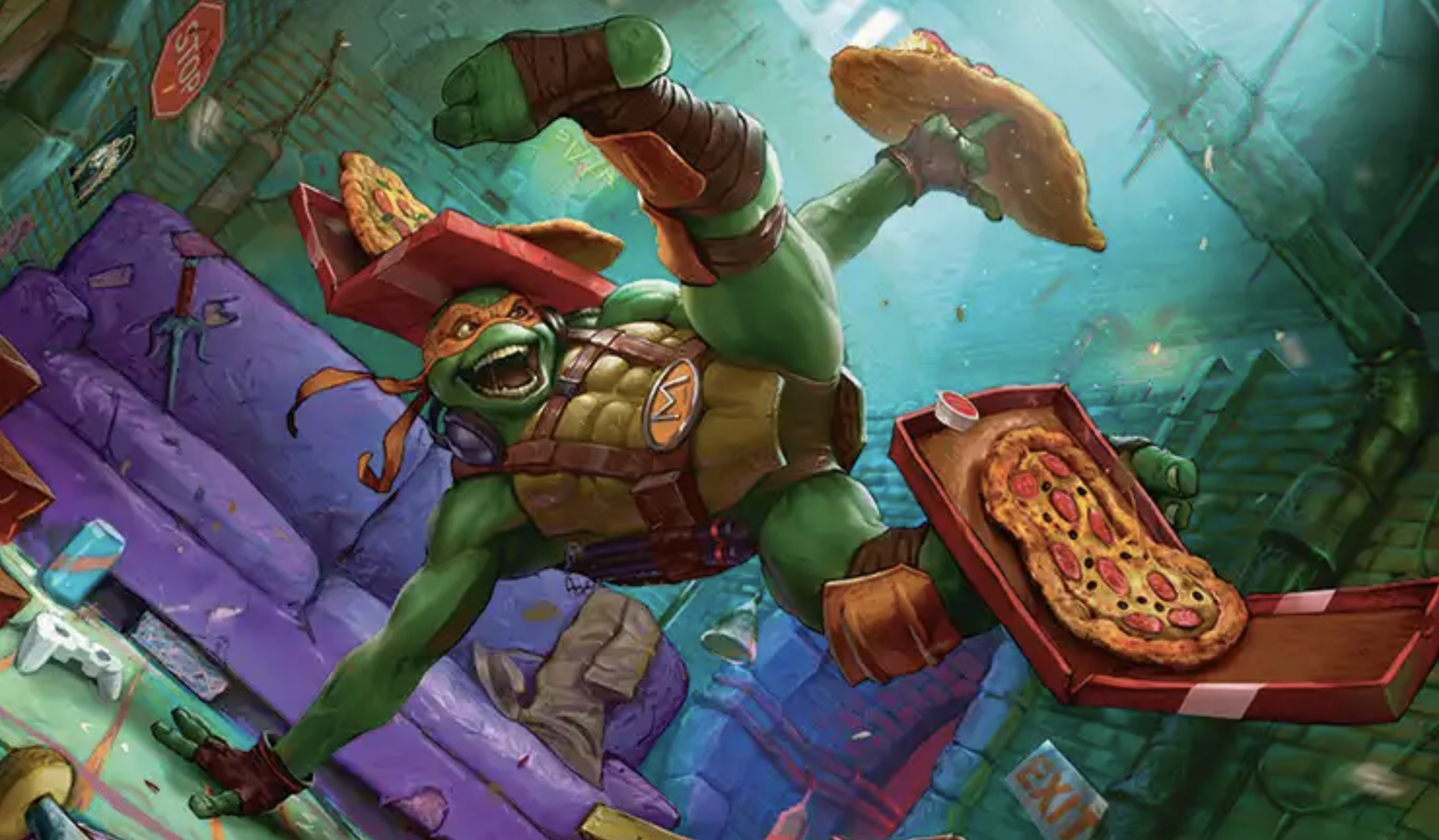 Wizards of the Coast mix-up sends Magic: The Gathering TMNT cards into ...