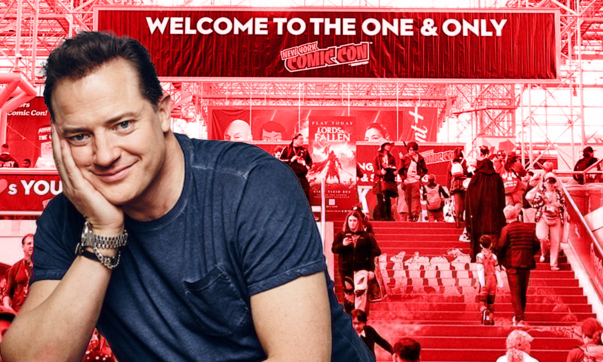 Brendan Fraser is coming to New York Comic Con 2025 to talk with you ...
