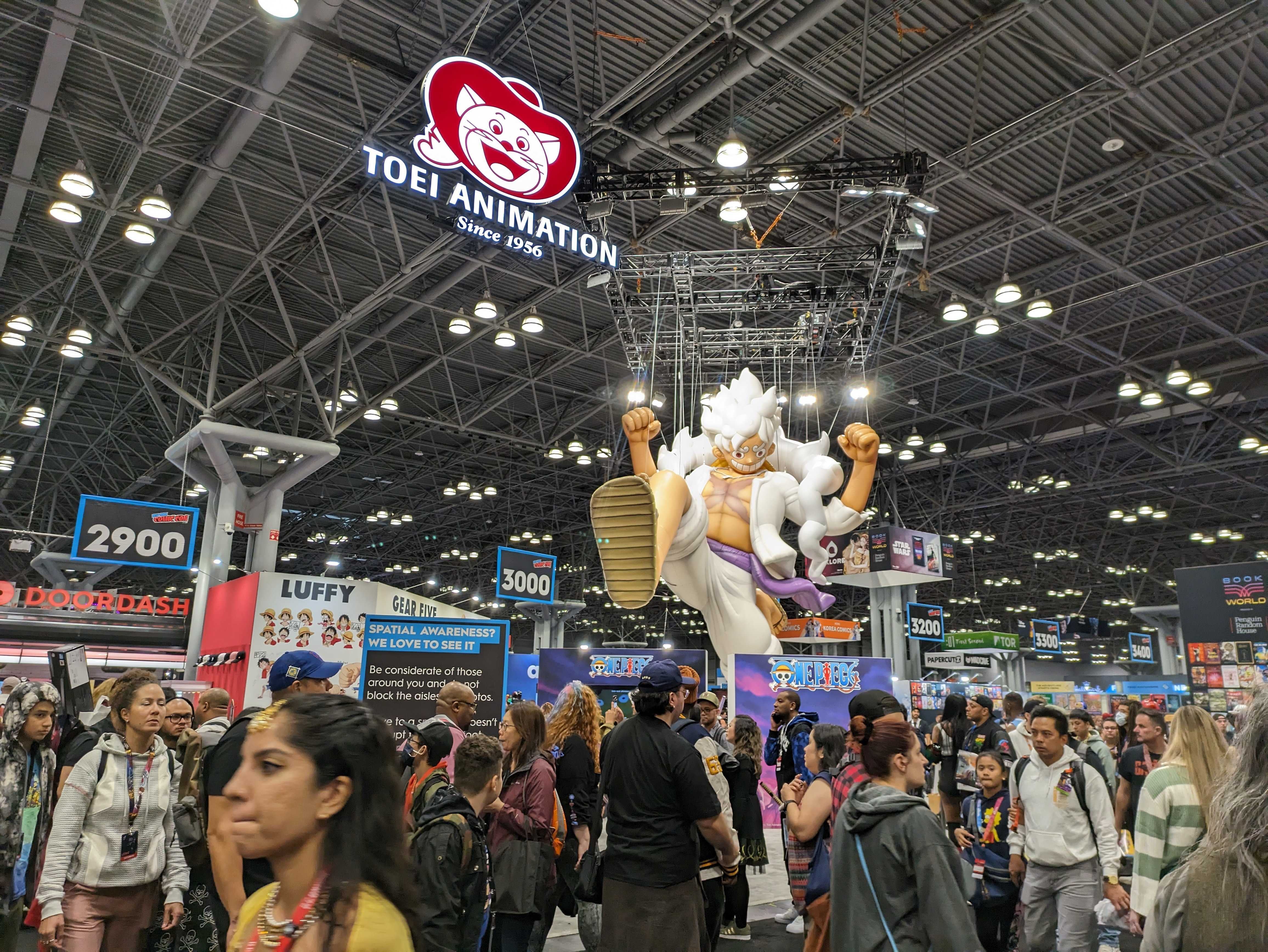 Luffy is the biggest thing at New York Comic Con (literally) | Popverse