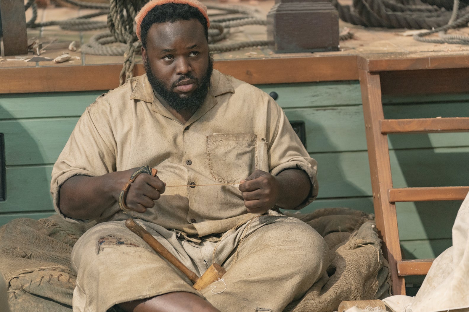 Our Flag Means Death's Samson Kayo "didn't have a clue" at his first ...