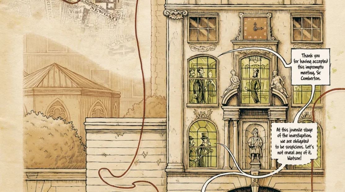 Inside the Mind of Sherlock Holmes: An exclusive art preview from a new ...