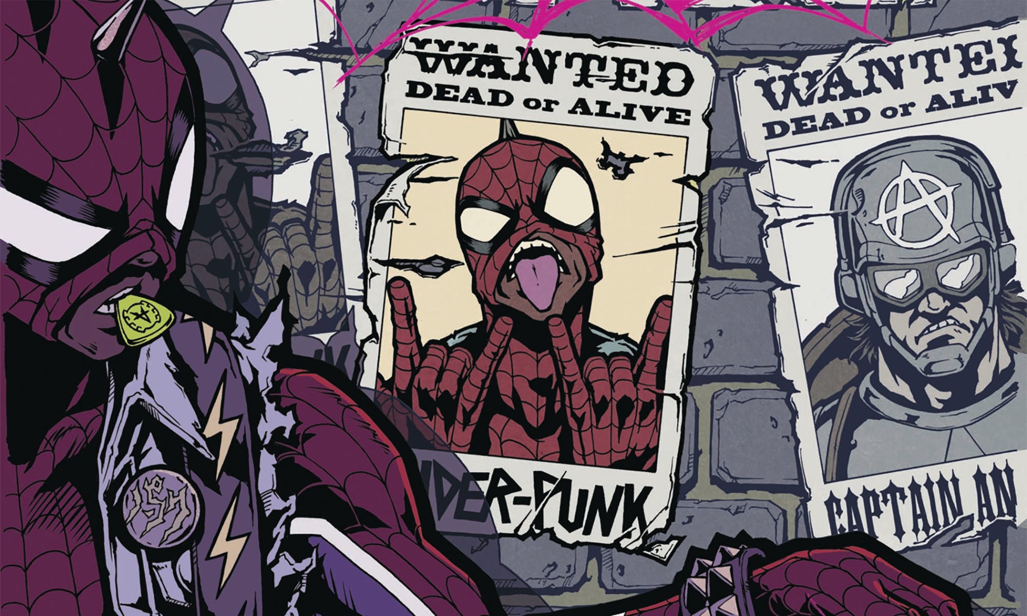 This is a Spider-Punk playlist | Popverse