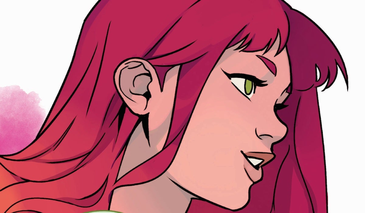 Starfire Silhouette Friendly Neighborhood Imp: Comic Starfire Battle