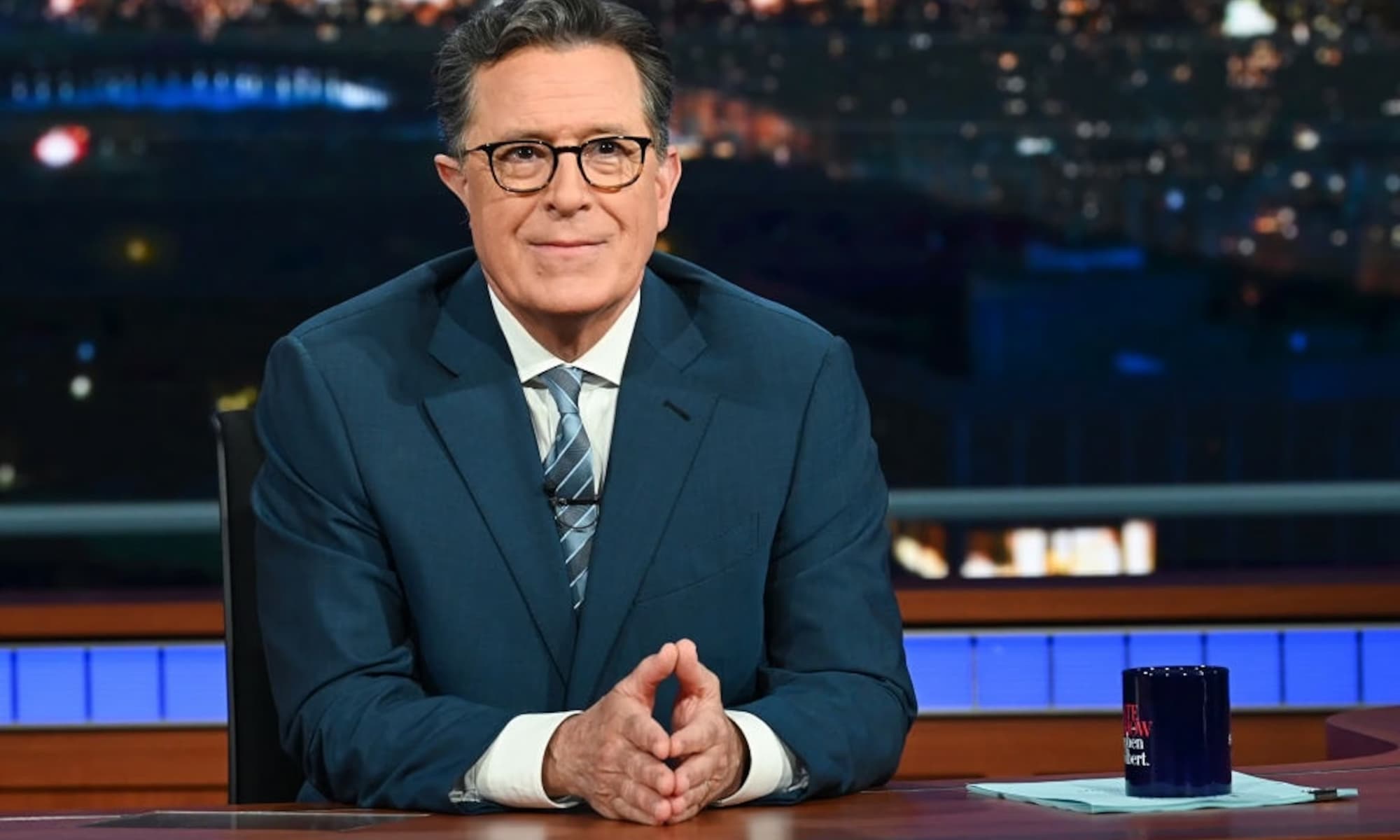 Before Stephen Colbert stops being a real late night host for CBS, he ...