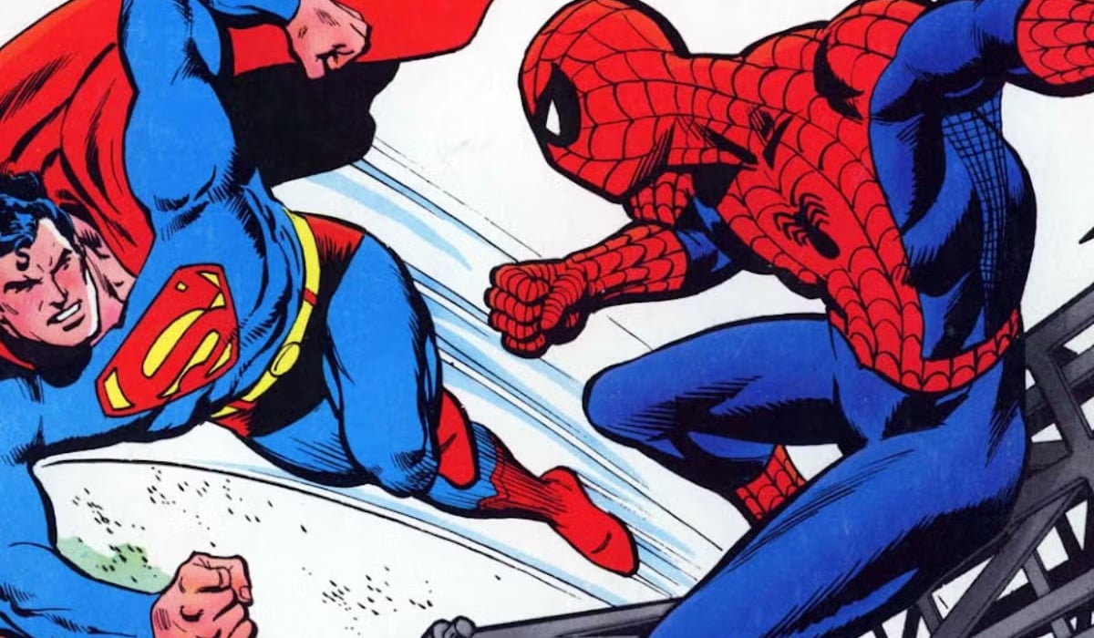 Superman And Spiderman Crossover