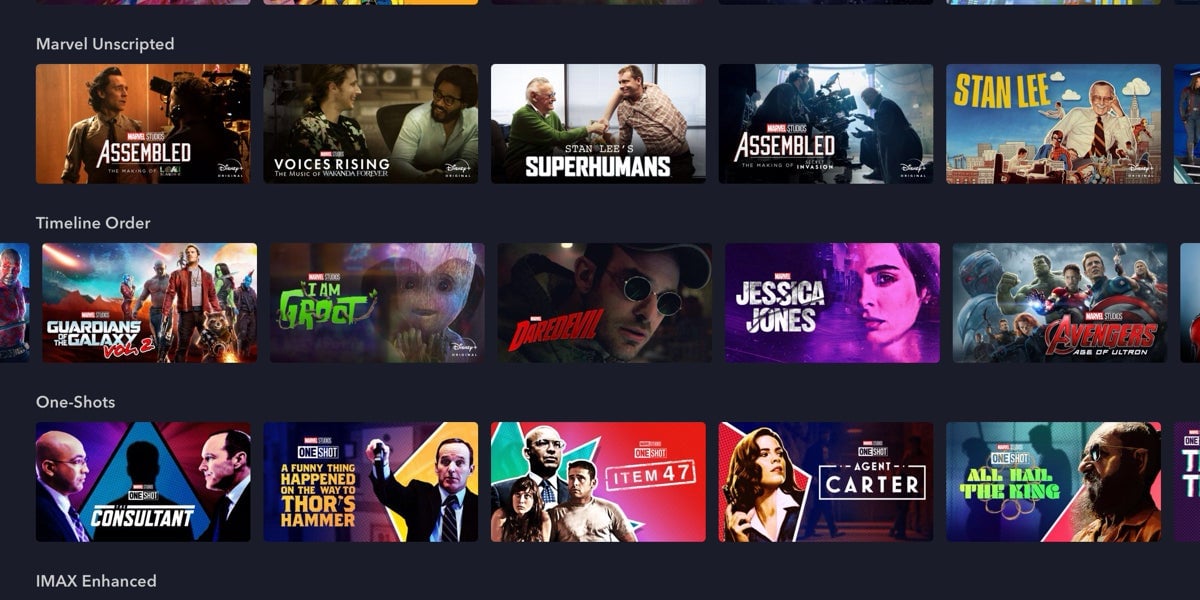 Marvel Studios confirms Disney+ MCU timeline as "our medium to define ...