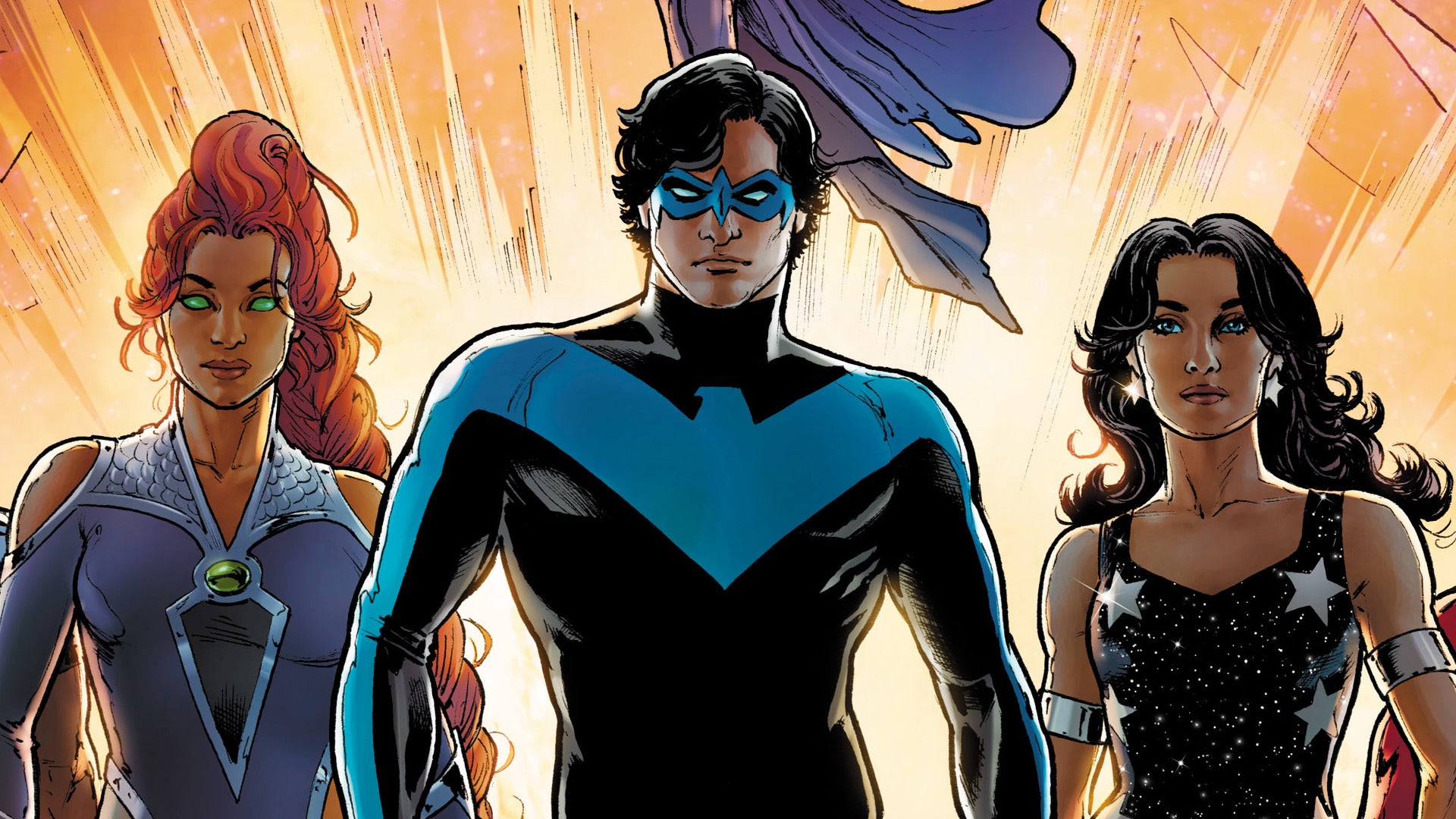 Titans together: Tom Taylor and Nicola Scott mix bombastic stakes and ...