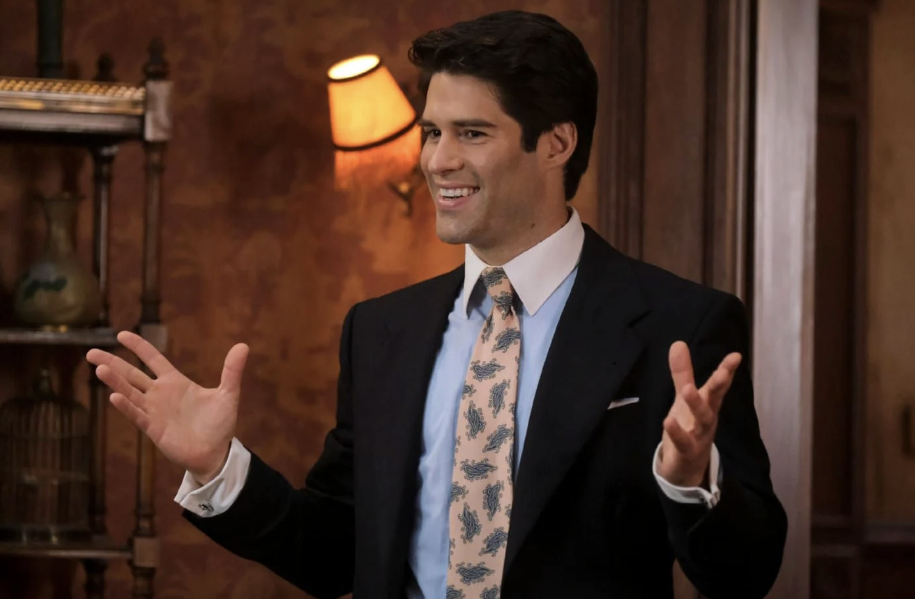 Trevor from CBS’ Ghosts is a “puppy” at his core, says his actor Asher ...
