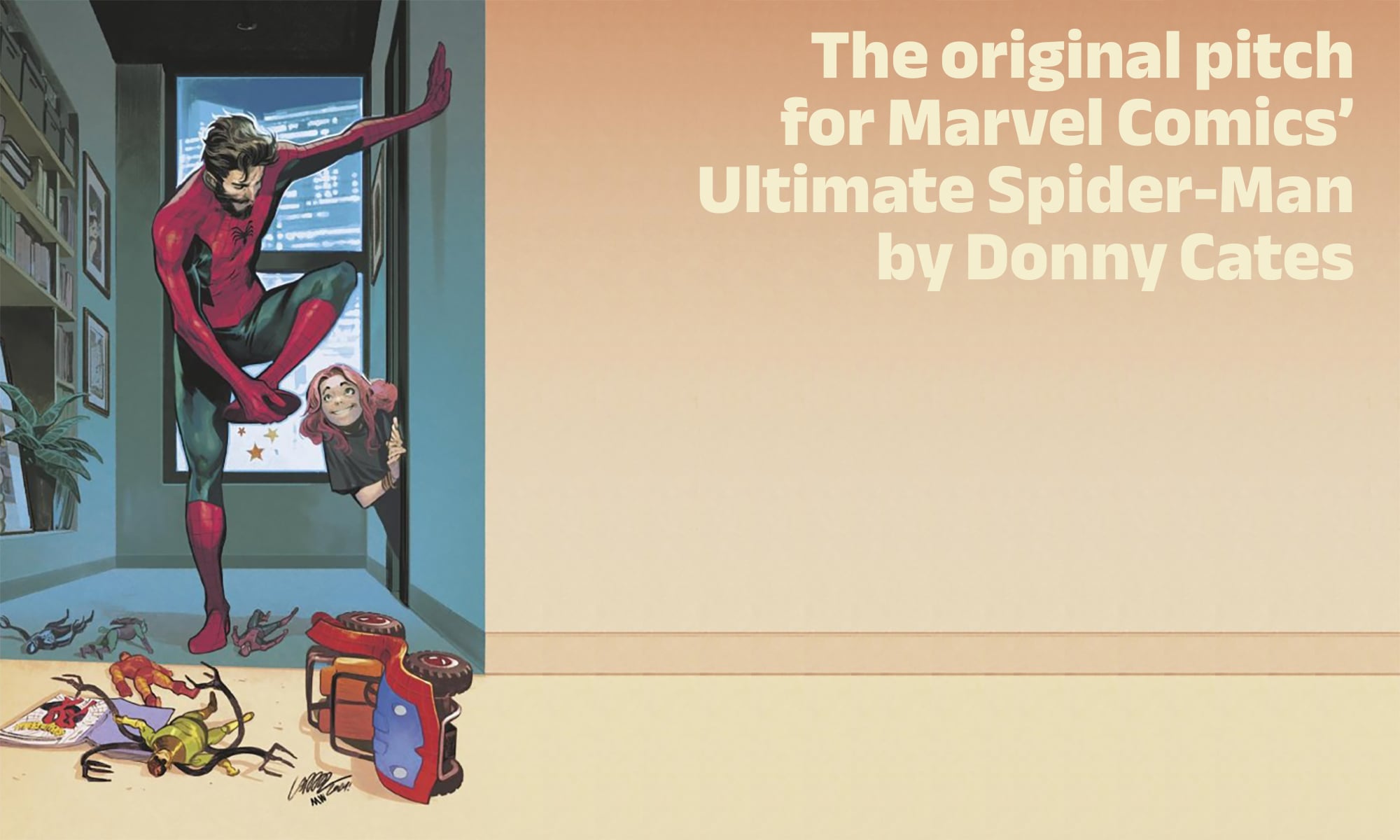 Donny Cates' Ultimate Spider-Man pitch was to create a Spider-Man for ...