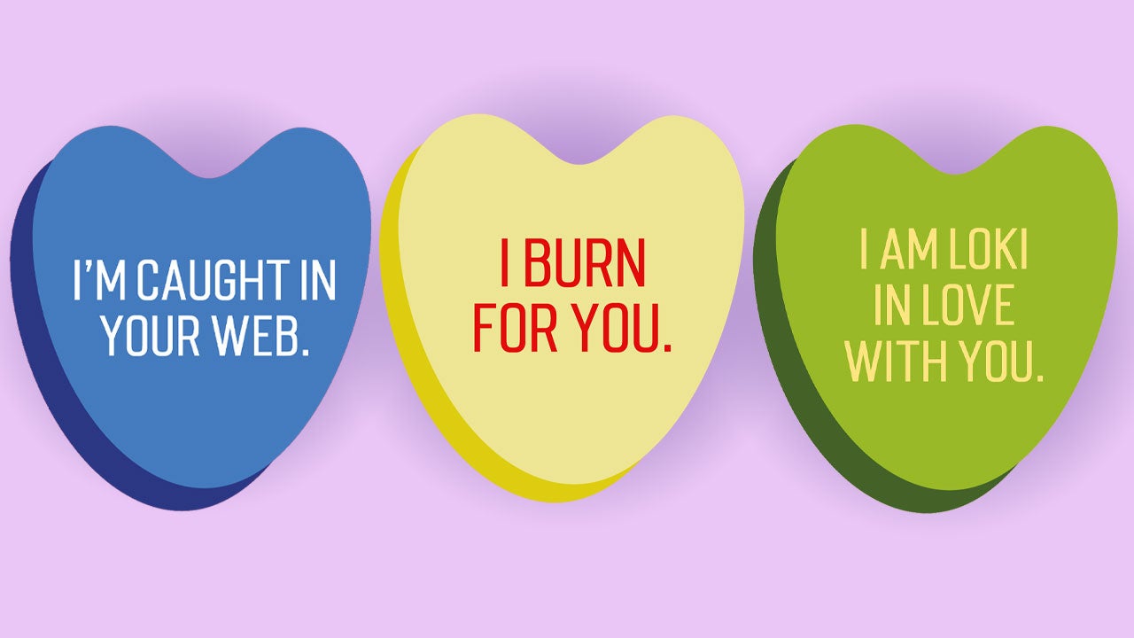 Valentine's Day Pop Culture Conversation Hearts | Popverse