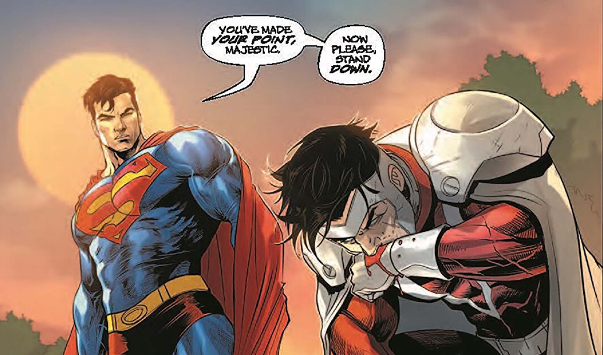 Superman returns to face-off with Majestic in WildC.A.T.s #5 | Popverse