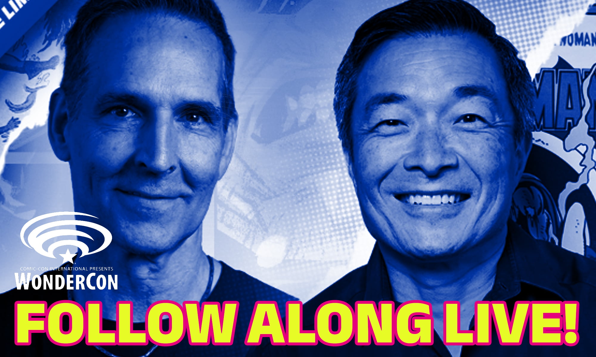 Follow along with DC boss Jim Lee & Image Comics boss Todd McFarlane ...