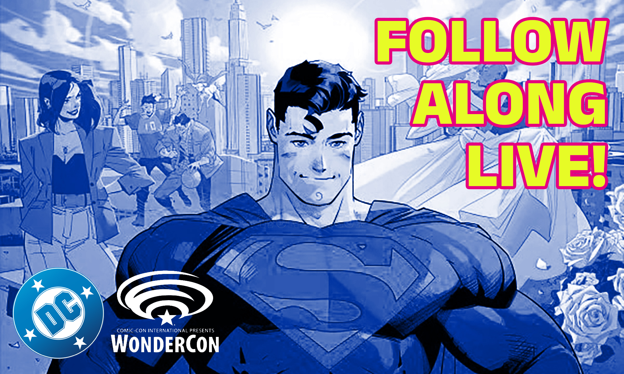 Follow along with DC' official Superman panel with Mark Waid and Dan ...